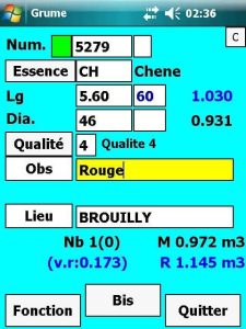 LOGICIELS DE CUBAGE PACK MP Grume et MP Arbre - SDMO Quiniou