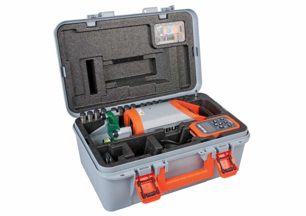 LASER CANALISATION TUBUS2 NEDO - LASER VERT - SDMO Quiniou